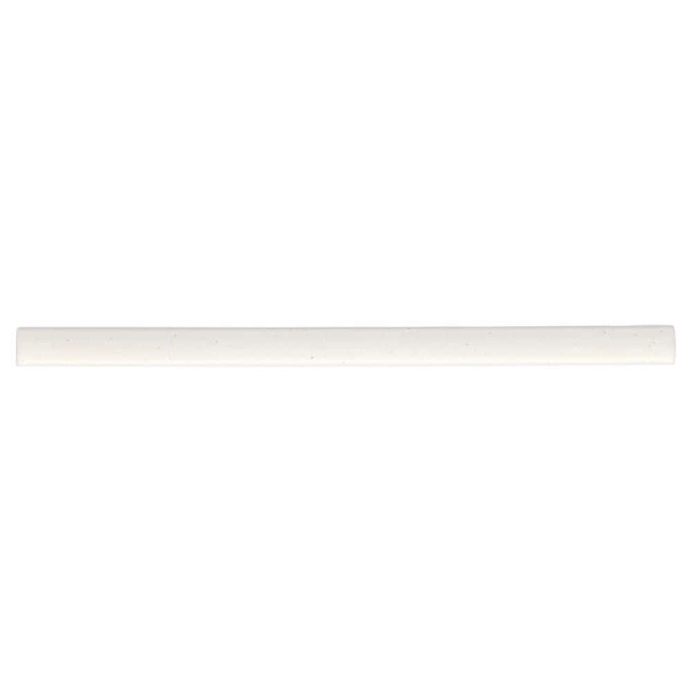 Bedrosians Celine 0.5 in. x 8 in. Glossy Porcelain Jolly Trim in White ...