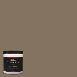 BEHR ULTRA 5 gal. #BXC-05 Mudslide Satin Enamel Exterior Paint & Primer ...