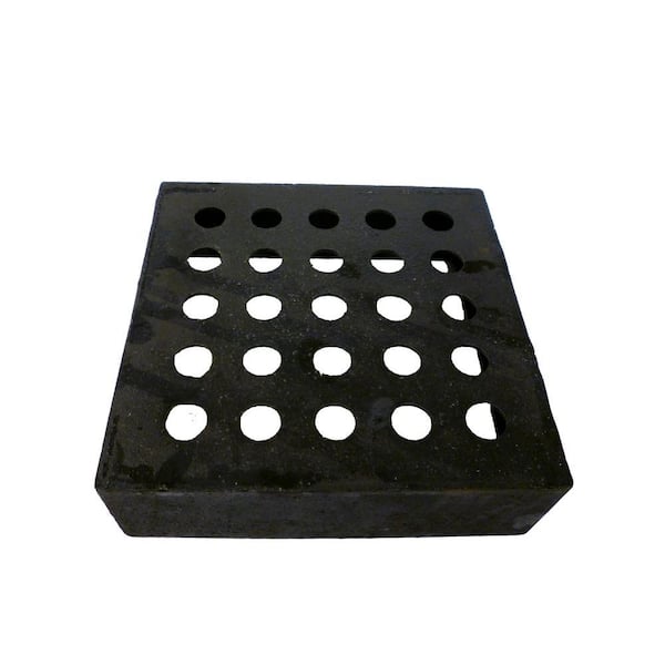 JONES STEPHENS 5-3/4 in. x 5-3/4 in. x 1-3/4 in. Cast-Iron No-Calk ...