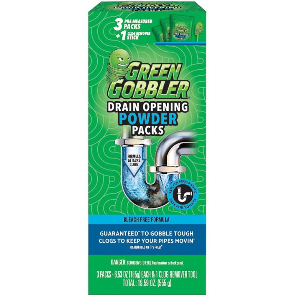 Reviews for Green Gobbler Drain and Toilet Clog Opening Packs with Tool ...
