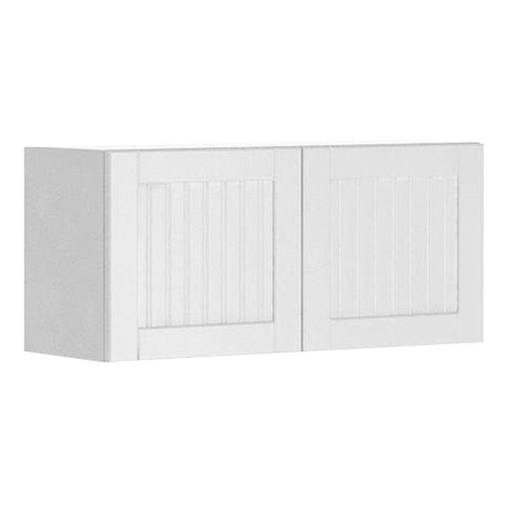 Eurostyle Ready to Assemble 33x15x12.5 in. Odessa Wall Bridge Cabinet ...