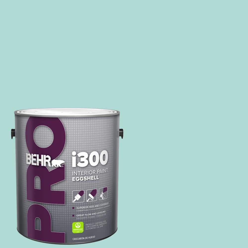 BEHR PRO 1 gal. #M450-3 Wave Top Eggshell Interior Paint PR33001 - The ...