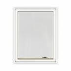 Andersen 28-3/8 in. x 48 in. 400 Series White Clad Wood Casement Window ...