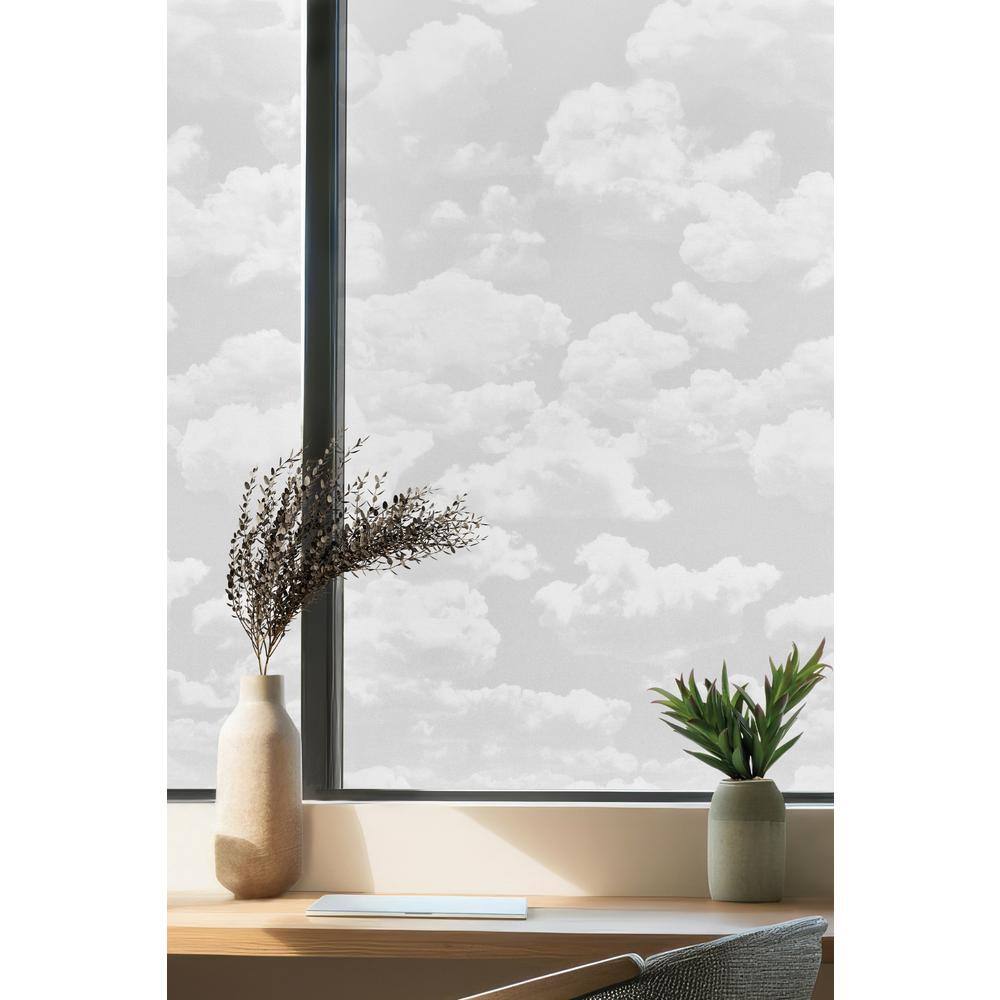 Artscape 24 in. W x 36 in. L Clouds Decorative Window Film 02-3749 ...