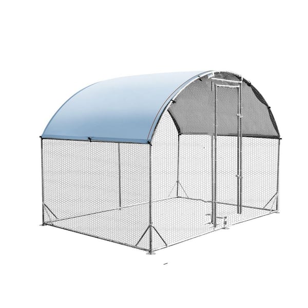 Cisvio 9.2' W x 6.2' L x 6.5 ft. H Oxford Cloth Silver Plated ...