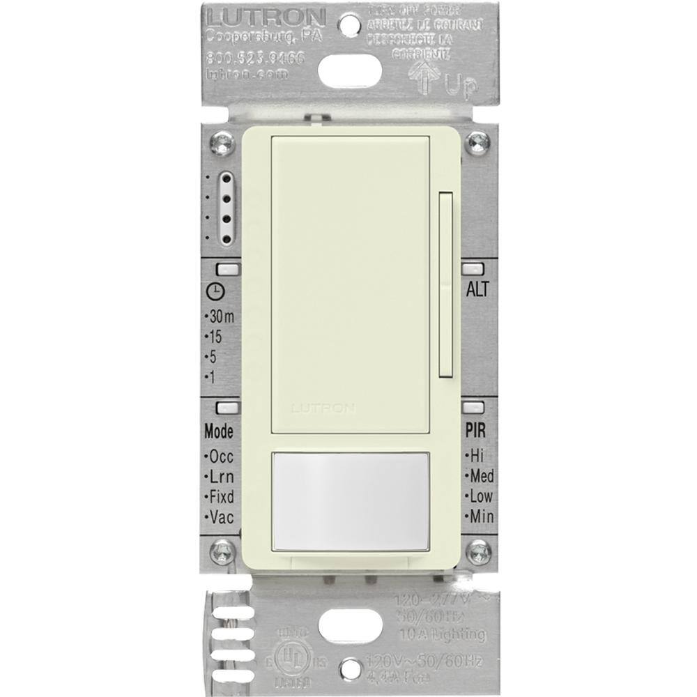 Lutron Maestro 0-10 Volt Dimmer Sensor Switch, 8A/120-277 Volt, Single ...