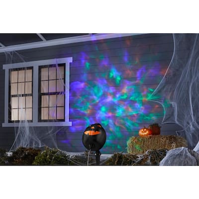 LightShow Halloween Projection-Super Bright-FireBlaze with Remote-15 ...