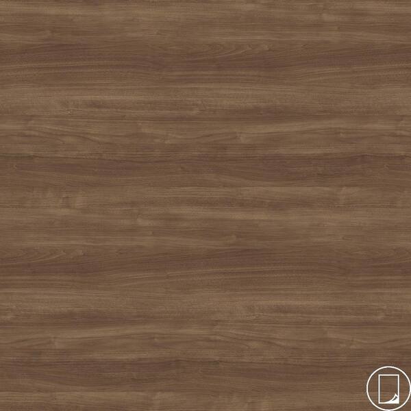 Wilsonart 4 ft. x 8 ft. Laminate Sheet in RE-COVER Pinnacle Walnut with ...