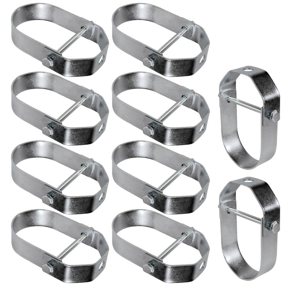 PLUMBFLEX 1/2 in. Clevis Hanger for Vertical Pipe Support in Standard ...