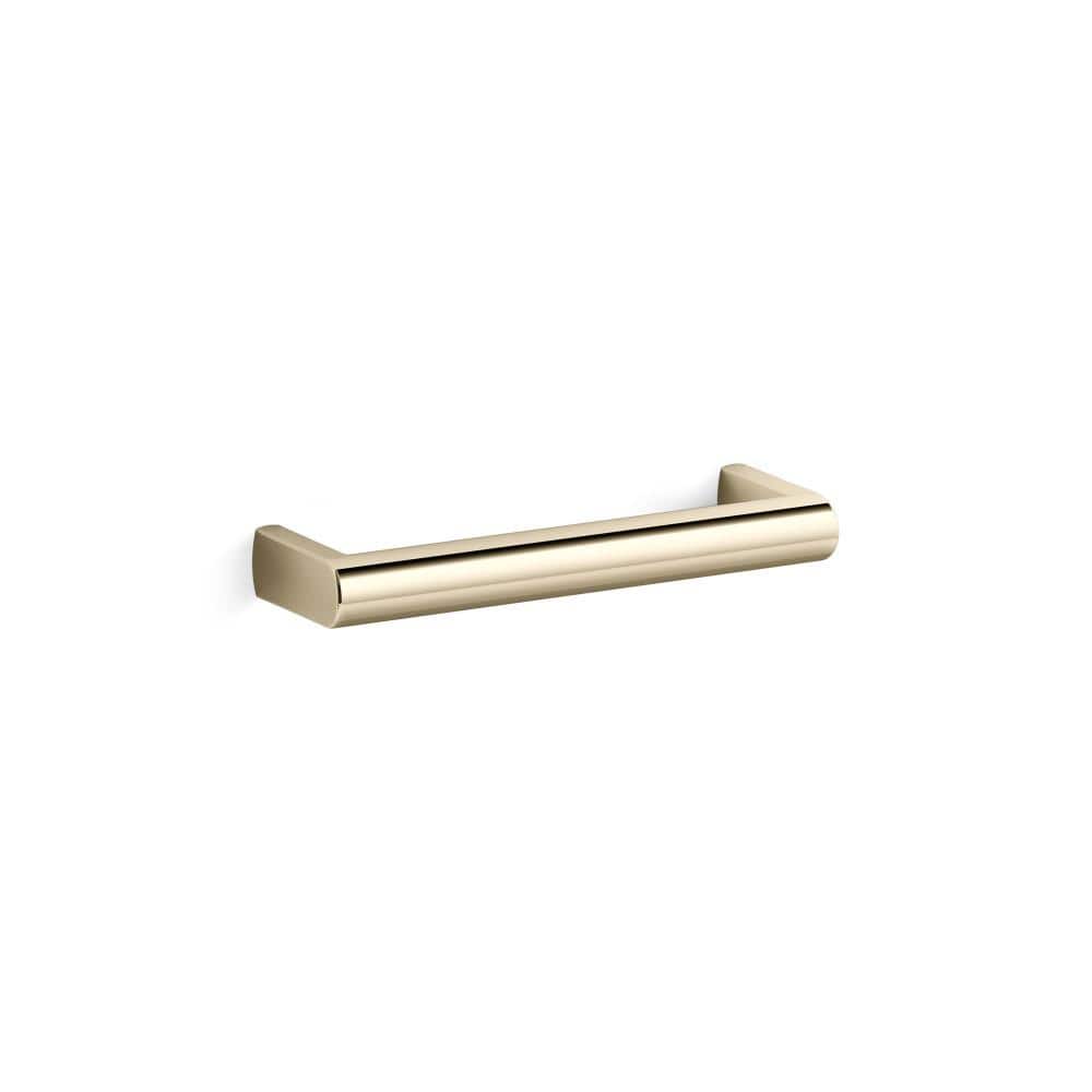 KOHLER Components 5 in. Modern Cabinet Pull in Vibrant French Gold ...
