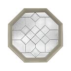TAFCO WINDOWS 22.5 in. x 22.5 in. Fixed Octagon Geometric Vinyl Window ...