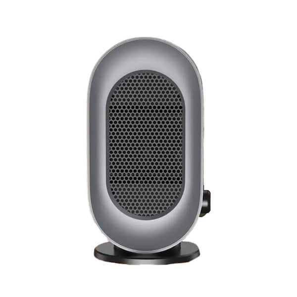 Aoibox 600W Grey Black Indoor Electric Infrared Space Heater with Quiet ...