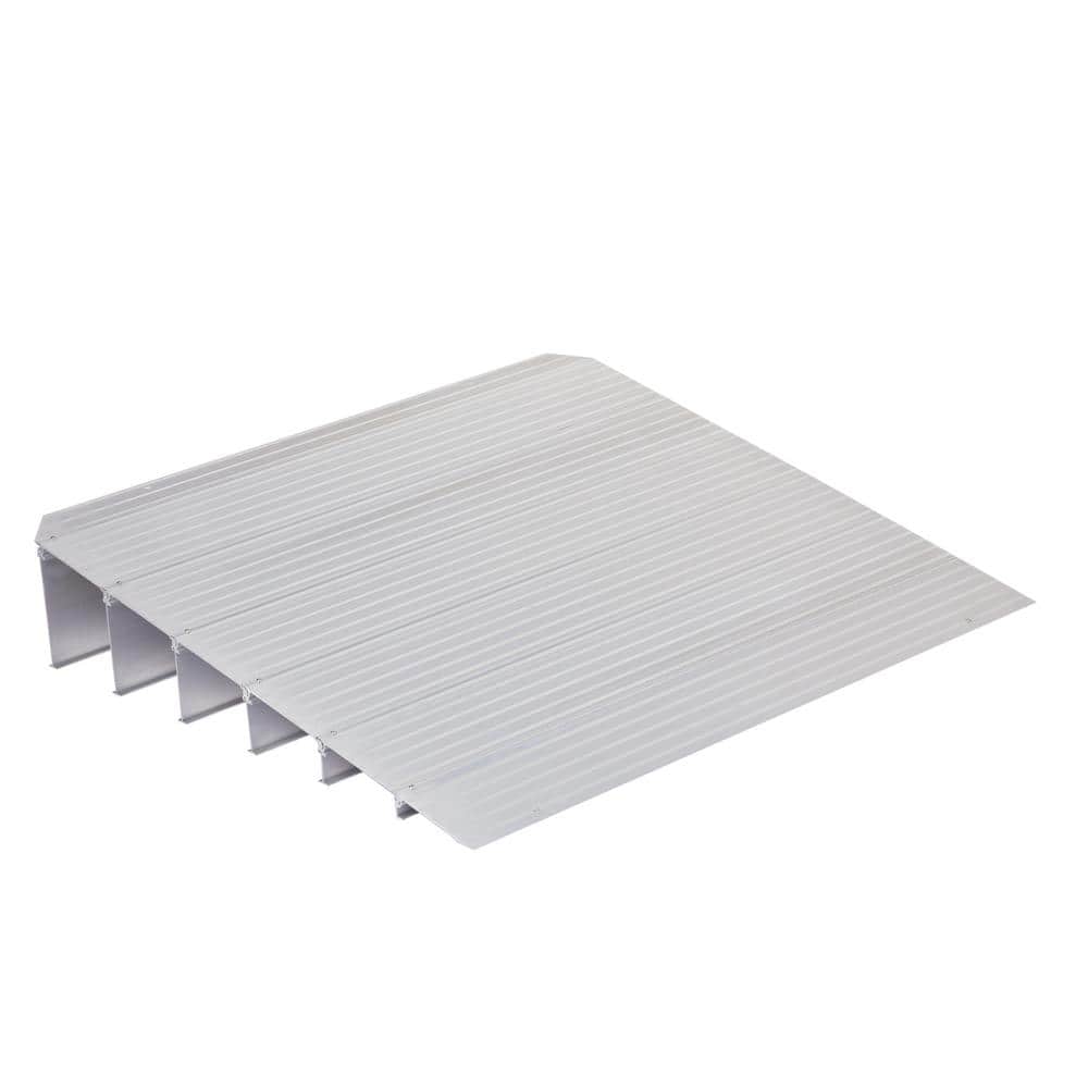 Karl home 6 in. H x 34 in. W x 32.75 in. L Aluminum Threshold Ramp 800 ...