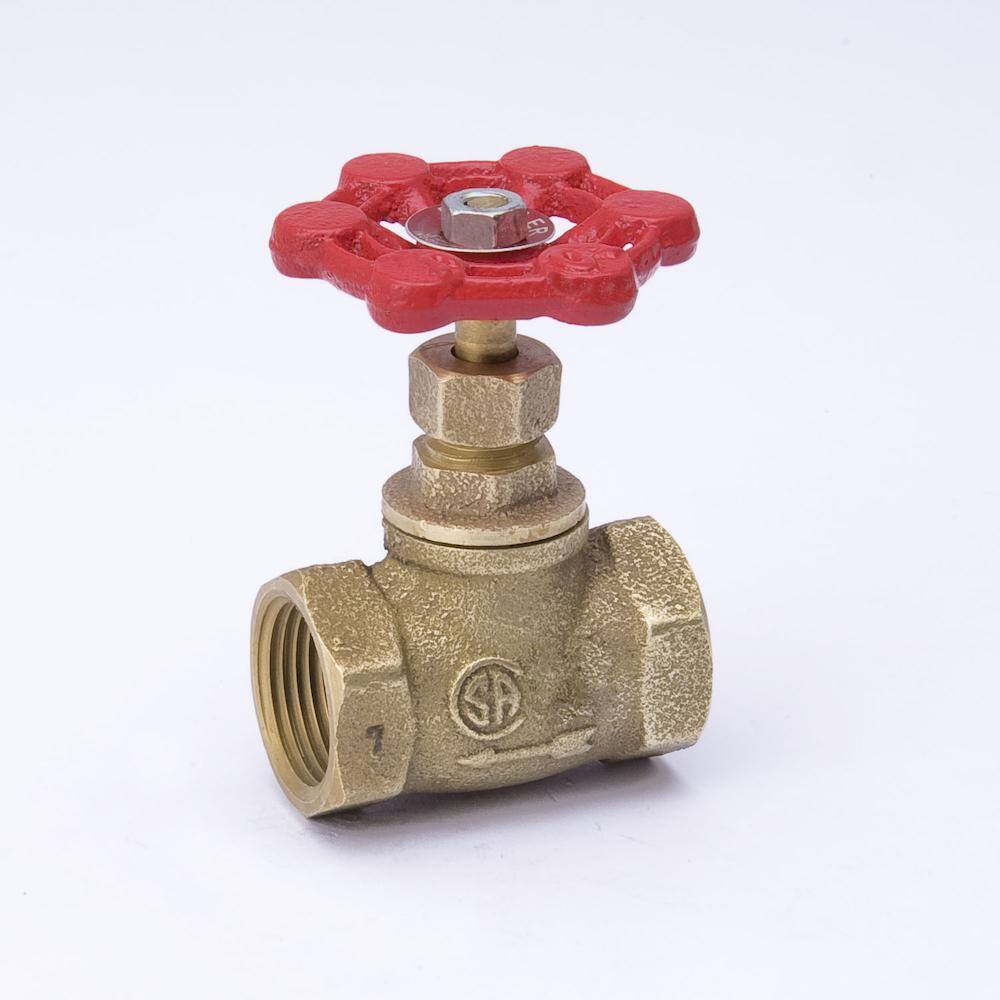 ProLine Series 1/2-in FIP Brass Multi-Turn Stop Valve Lead-Free 105 ...