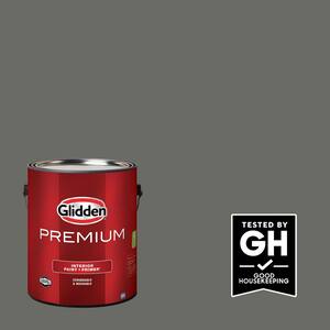 Glidden Essentials 1 gal. PPG1009-6 Armory Flat Interior Paint PPG1009 ...