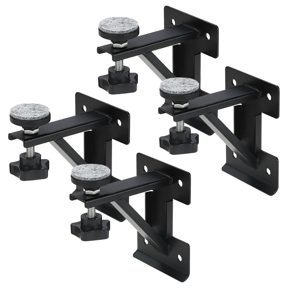 Numhew 4.5 in. H x 4 in. W x 3 in. D Undermount Sink Brackets, Sink ...