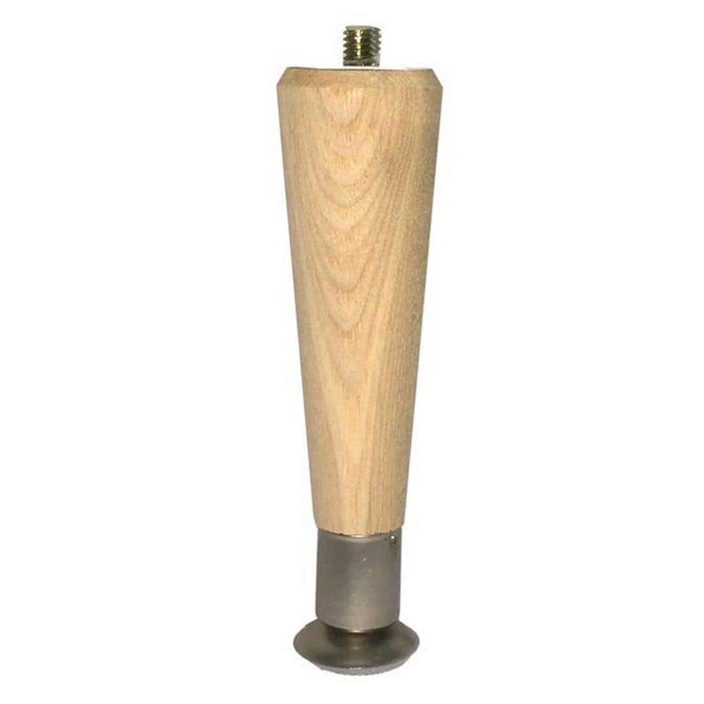 Alexandria Moulding 1-1/2 in. x 5-1/2 in. Hardwood Wood Round Taper ...