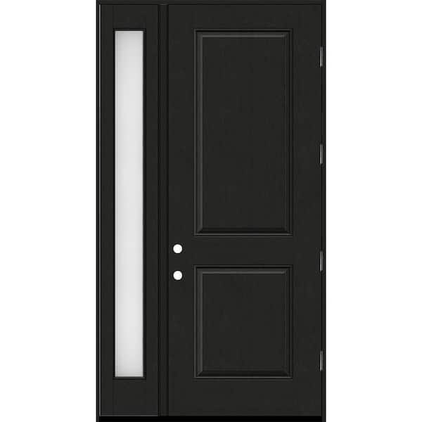 Steves & Sons Regency 51 in. x 96 in. 2P Squaretop LHOS Onyx Stain ...