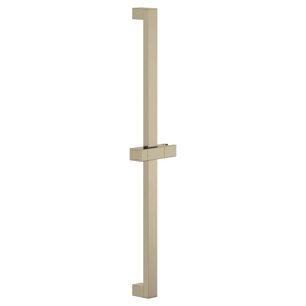 Reviews for GROHE Euphoria Cube 24 in. Shower Slide Bar in Brushed ...