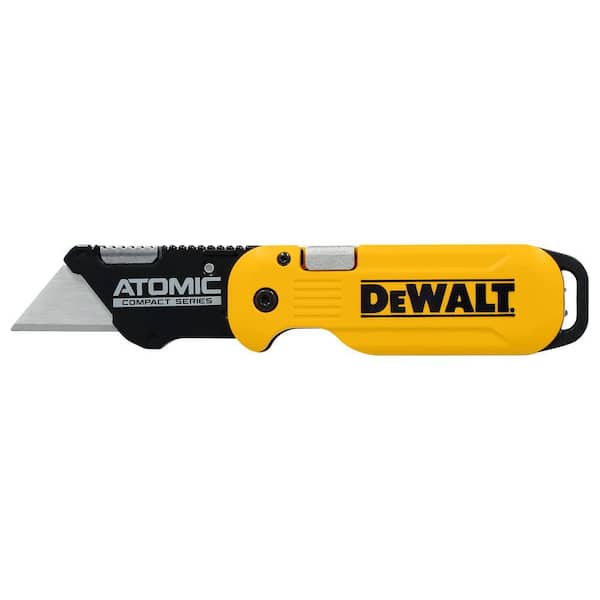DEWALT Atomic Folding Utility Knife DWHT10990 - The Home Depot