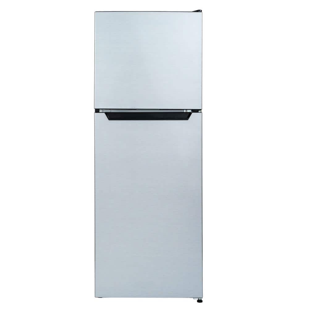 Reviews for Magic Chef 4.8 cu. ft. 2-Door Mini Fridge in Stainless Look ...