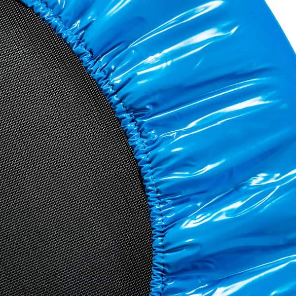 Miscool Anky 36 in. Blue Metal Mini Trampolines with Handle for Kids ...