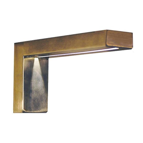 Federal Brace Lumiere 8 in. x 4 in. Stainless Steel Illuminated ...