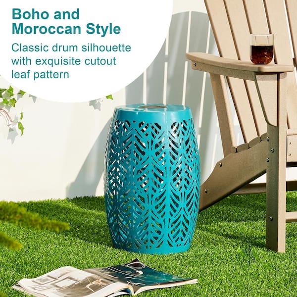 Solar garden stool store