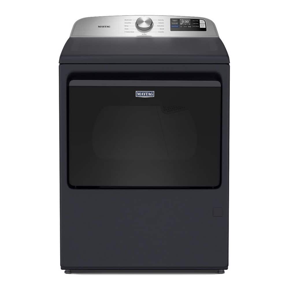 Maytag 7.4 cu. ft. vented Top Load Electric Dryer in Midnight Steel ...