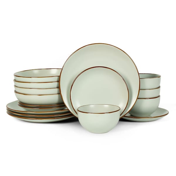 STONE LAIN Brasa 16-Piece Dinnerware Set Stoneware, Service For 4 ...