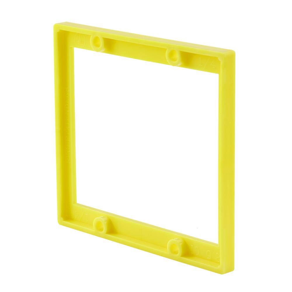 ReceptXtenders 1/4 in. 2-Gang Electrical Box Extender 00022 - The Home ...