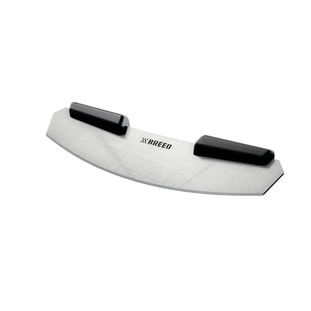 Breeo Premium 15 in. Pizza Rocker Cutter - Heavy-Gauge Stainless Steel ...