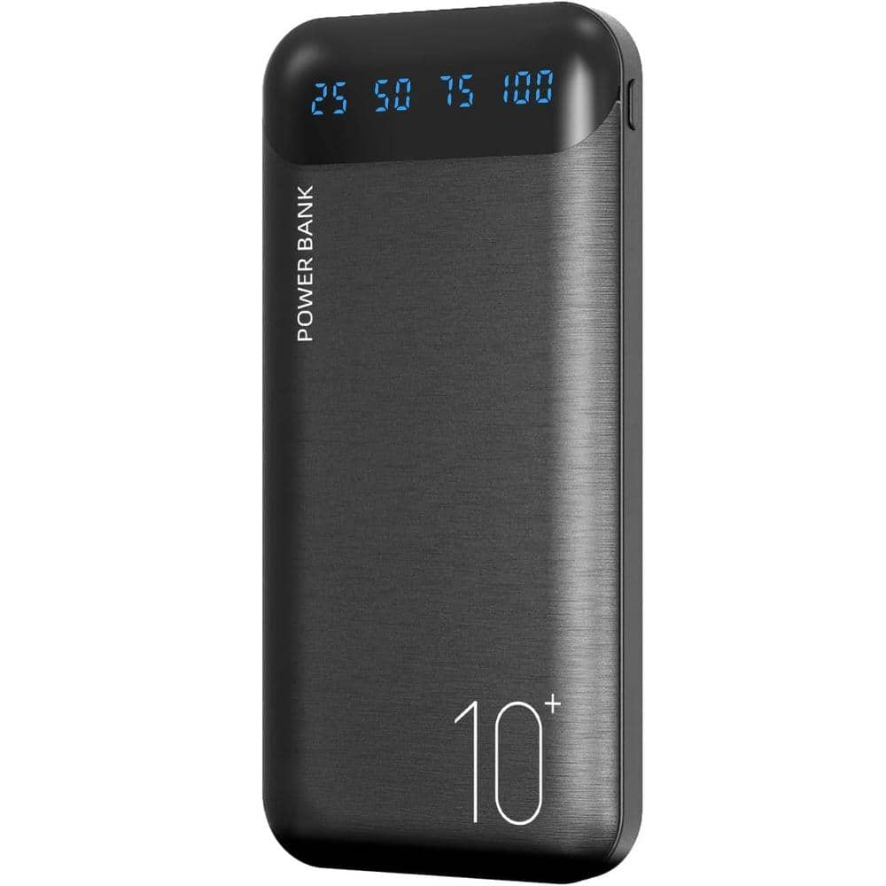 EKIEUDL 10,000mAh Portable Charger Slim Power Bank with 2 USB 2. 4A ...