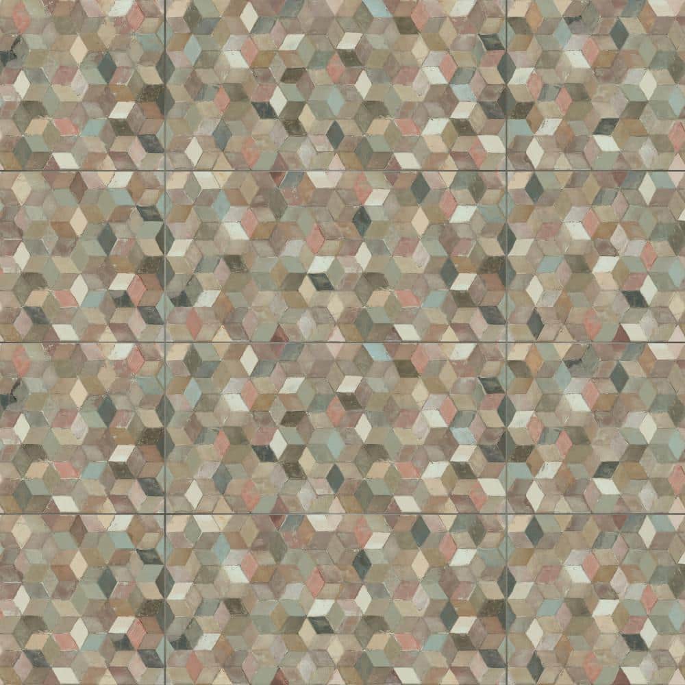 Merola Tile Pictura Faber Canosa 5-7/8 in. x 7-7/8 in. Porcelain Floor ...