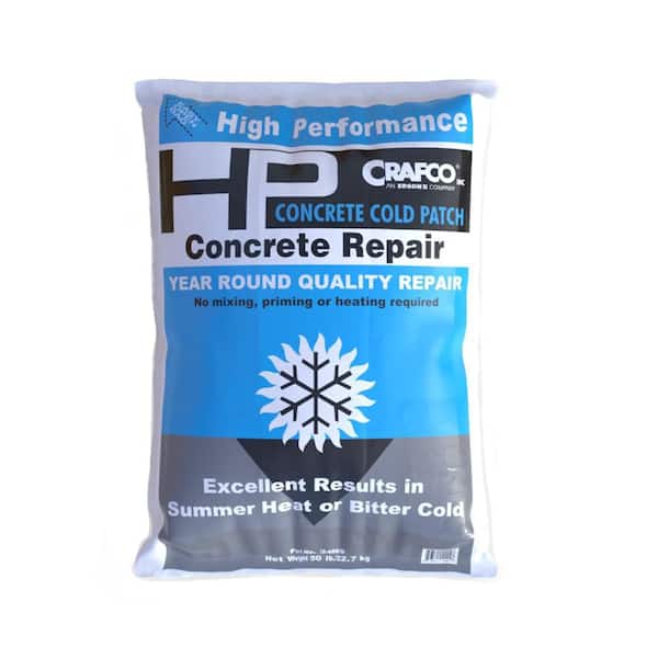 Crafco 50 Lb. High Performance Concrete Cold Patch Bag 34969-5 - The ...