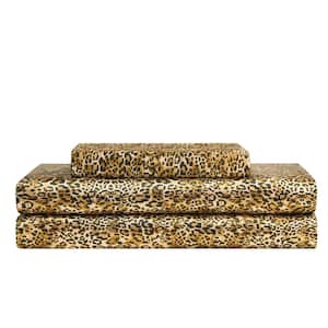 JUICY COUTURE Silky Satin 3-Piece Monica Leopard Animal Print ...