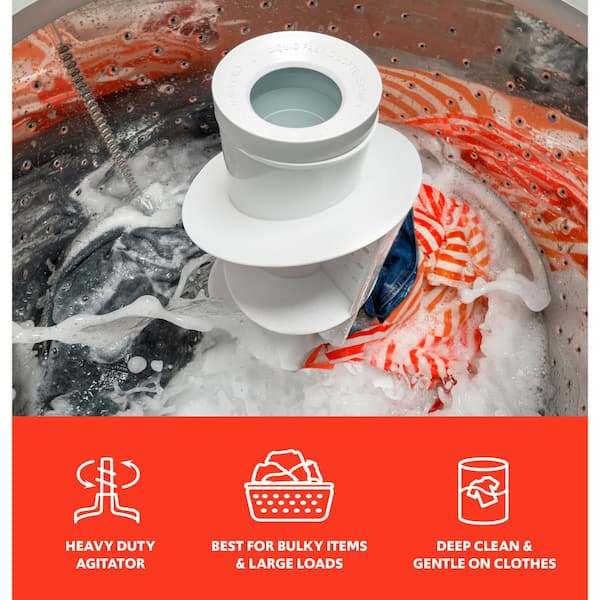 Hotpoint 4.0 cu.ft. Top Load Washer and 6.2 cu. ft. Dryer Set - The ...