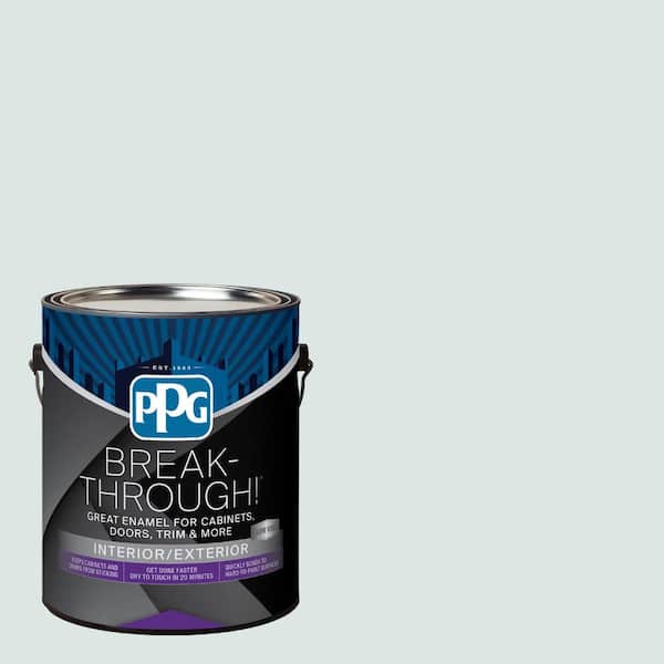 Reviews for Break-Through! 1 gal. PPG1146-1 Mild Mint Semi-Gloss Door ...