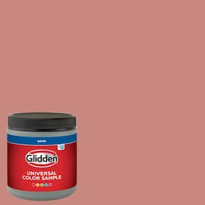 Glidden Premium 1-qt. Sunstone PPG1058-5 Satin Exterior Latex Paint ...