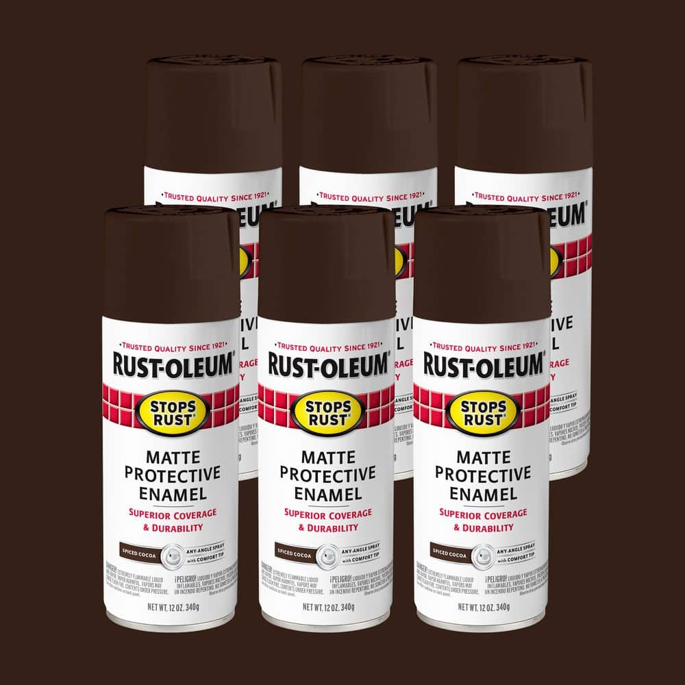 Reviews for Rust-Oleum Stops Rust 12 oz. Protective Enamel Matte Spiced ...