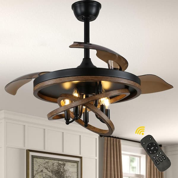 Reviews for Lasaideal 18 in. Integrated LED Indoor Black Retractable ...