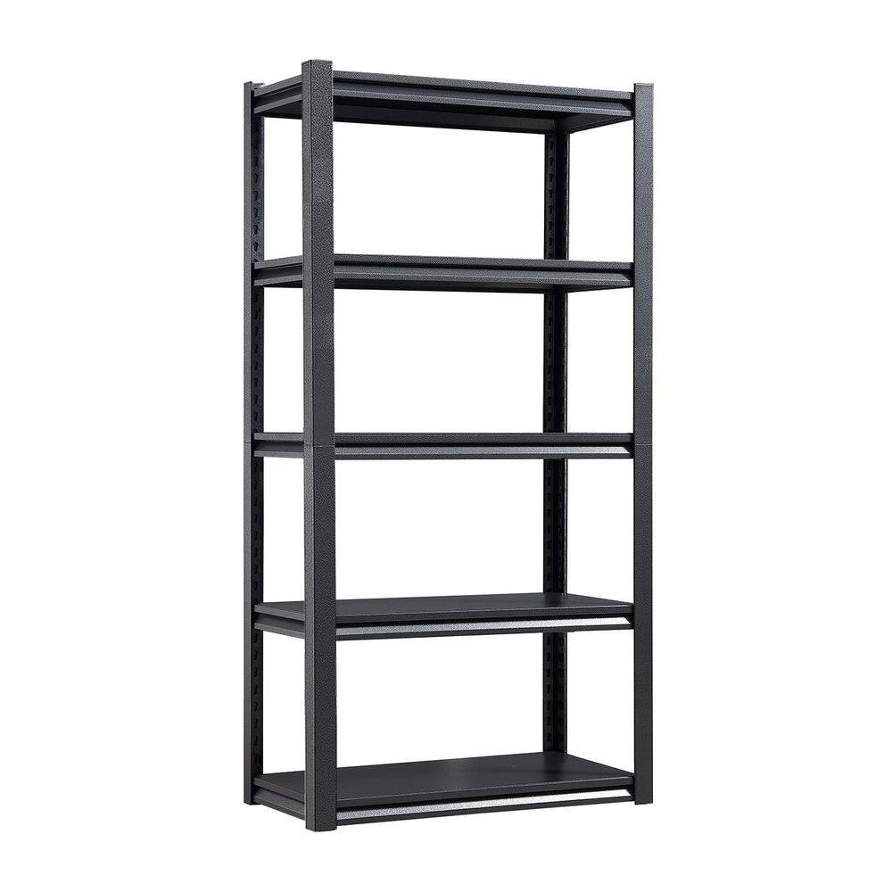 Huluwat 5-Tiers Heavy Duty Metal Adjustable Garage Storage Shelving ...