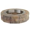 Pavestone RumbleStone 46 in. x 10.5 in. Round Concrete Fire Pit Kit No ...