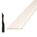 Alexandria Moulding 5/8 in. x 5-9/16 in. x 96 in. MDF Primed Fiberboard ...