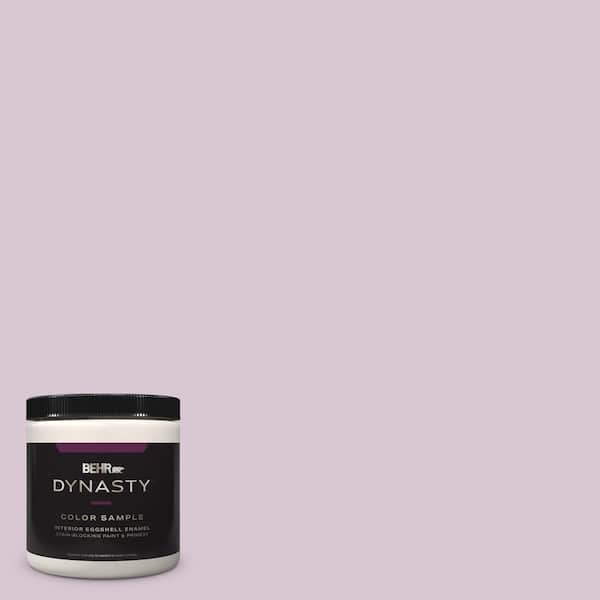BEHR DYNASTY 8 oz. #S110-2 Orchid Haze Eggshell Enamel Stain-Blocking ...