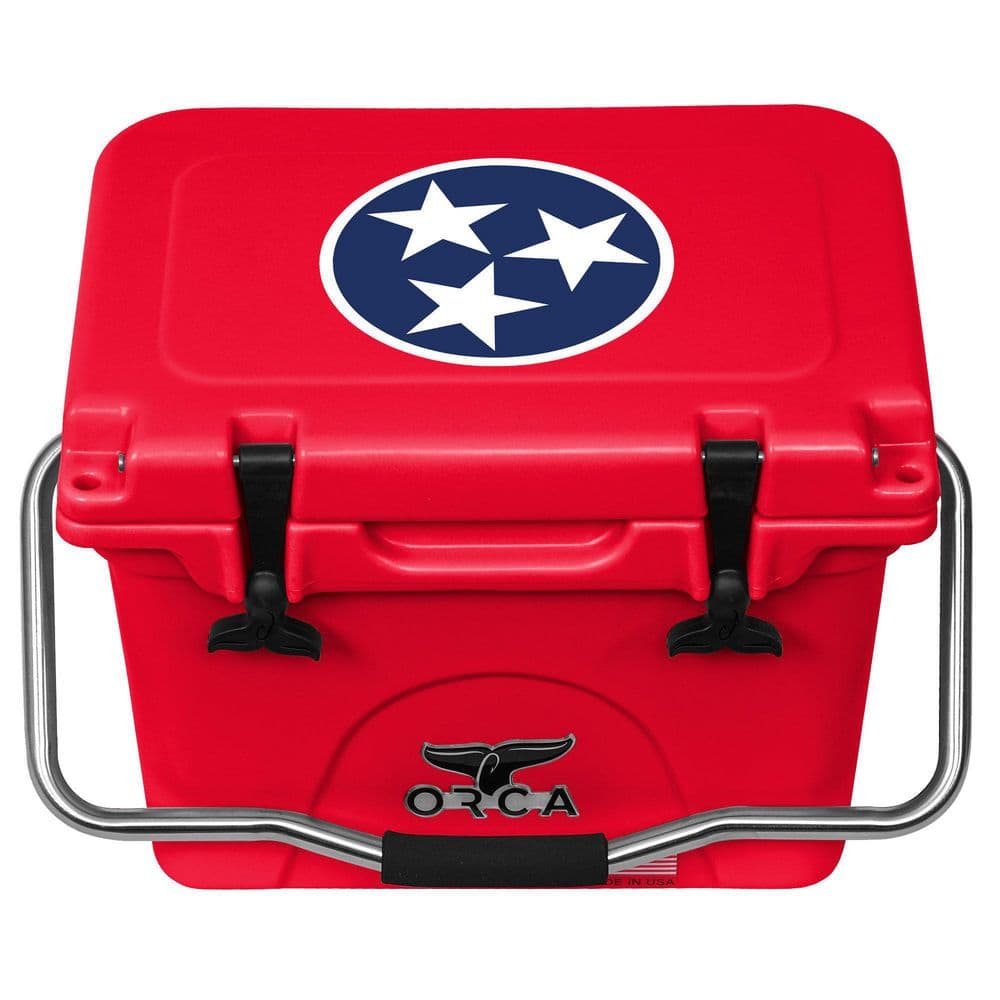 Reviews for ORCA 20 qt. Hard Sided Cooler Tennessee Tristar in Red | Pg ...