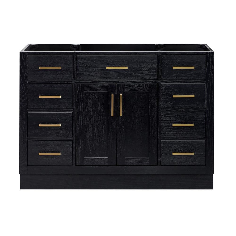 Reviews for ARIEL Hepburn 48 in. Freestanding Bathroom Vanity Cabinet ...