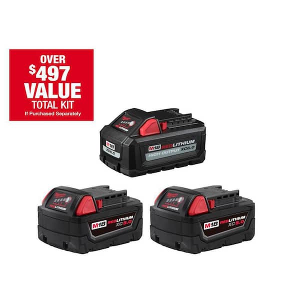 Milwaukee battery m18 home depot store