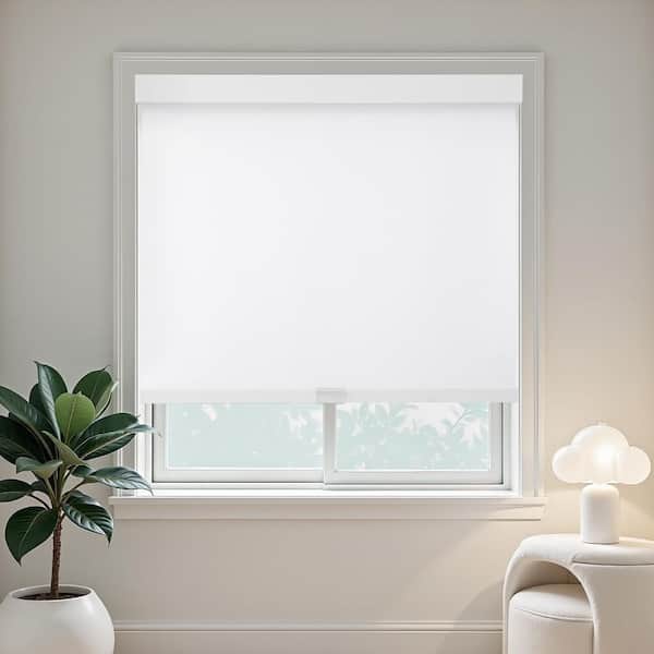 Aosky Blackout Cordless Roller Shades, Cordless, Thermal Insulated ...