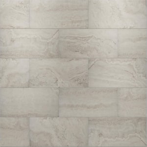 CRUZ BAY STUDIO Tufo 4 in. x 6 in. Taupe Matte Mosaic Porcelain Tile ...